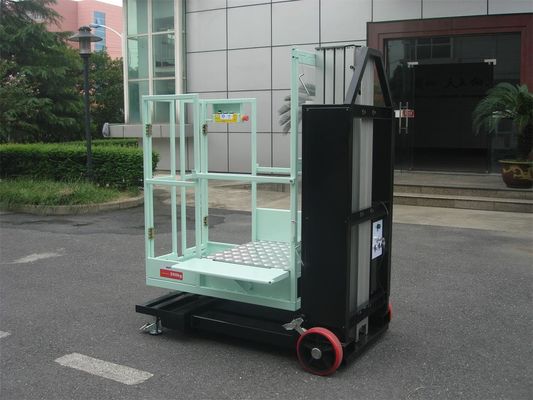 5.1 M Self Propelled Elevating Work Platform Stock Picker Aluminum ...