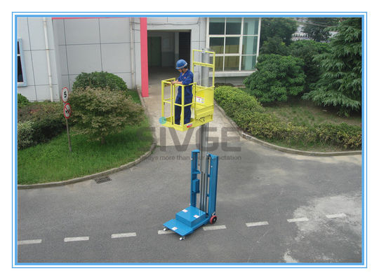 5.1m Working Height Aerial Order Picker Electric Cargo Handling Work ...