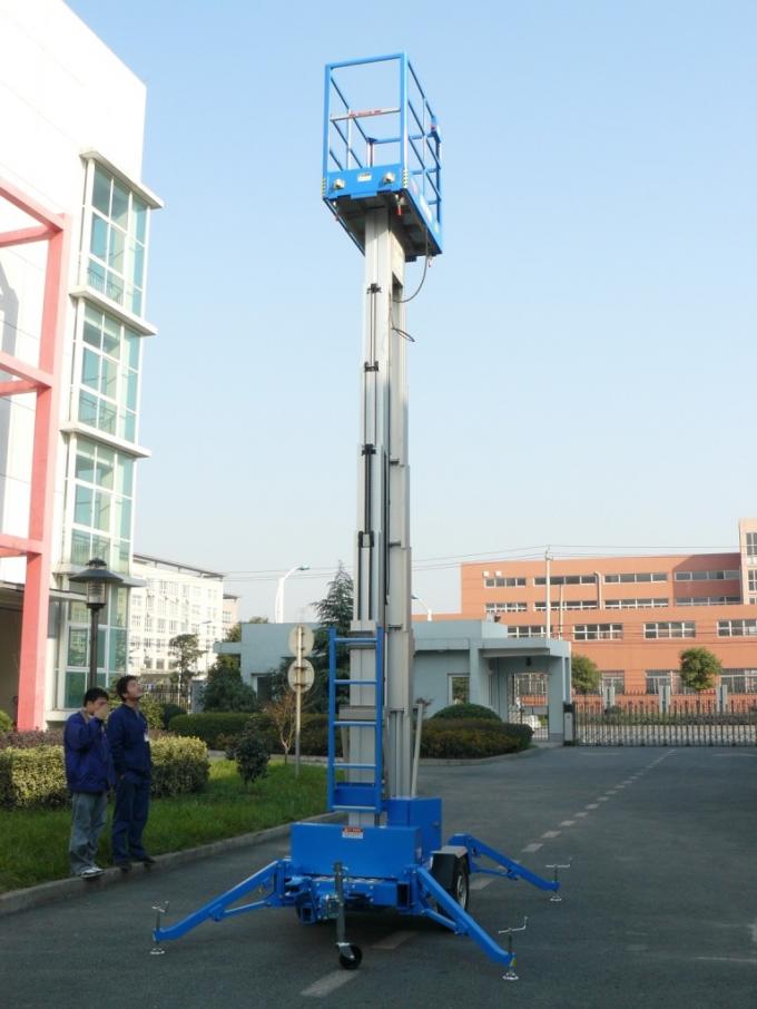 Aluminium Alloy Mobile Elevating Work Platform 10 Meter Hydraulic Lift ...